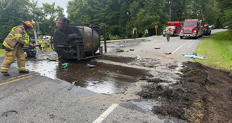 UPDATE: Commercial truck driver seriously injured in rollover crash ...